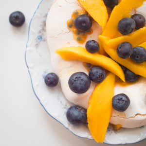 Mango Pavlova - Tiense Suiker