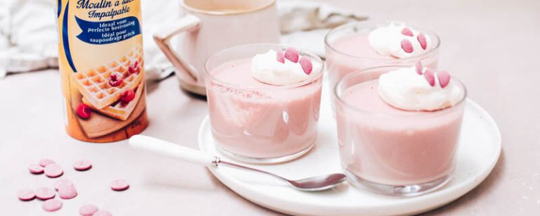 Ruby chocolade mousse - Tiense Suiker